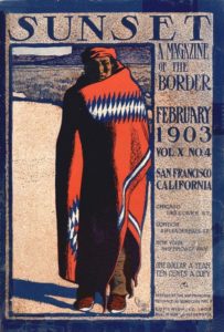Sunset Magazine Cover Poster – February 1903 – Thunderbird Foundation ...